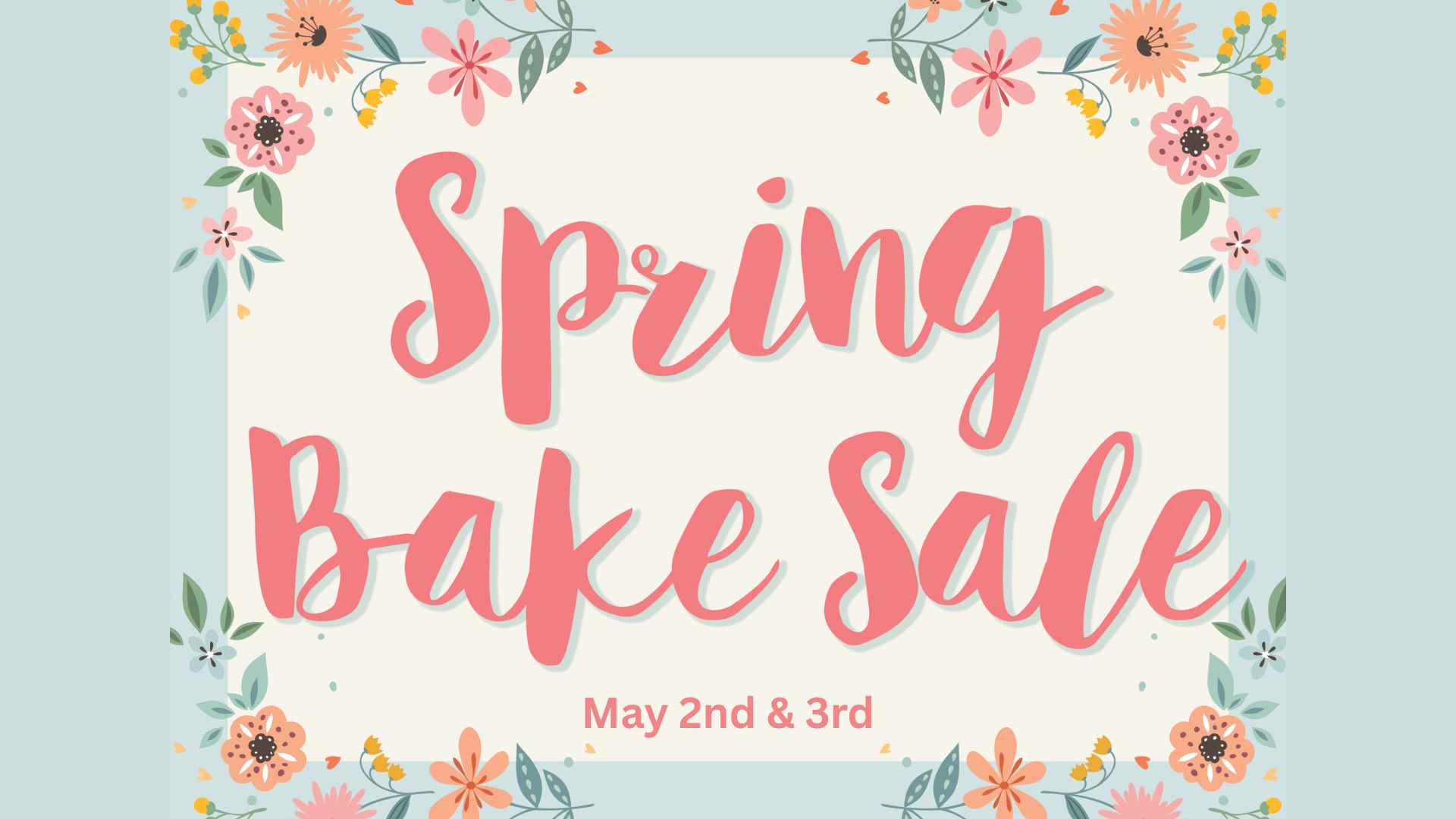 Spring Bake Sale - St. Anastasia